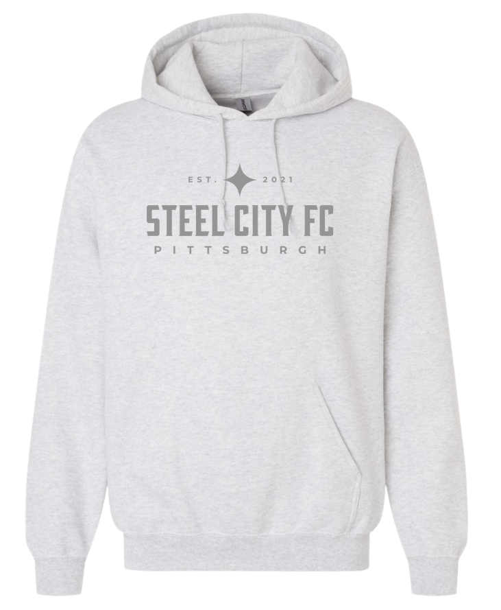 SCFC City Edition - Ash Grey Hoodie with Grey SCFC Text logo – Steel ...